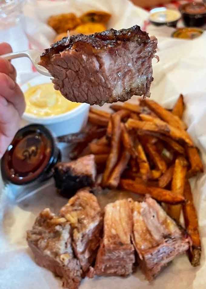 That bark looks like it could crunch, while the interior promises melt-in-your-mouth tenderness beyond compare.