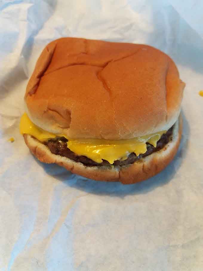Sometimes perfection is just a beef patty, melted cheese, and a soft bun that knows its place in history.