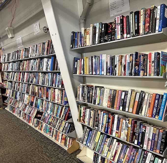 A book lover's paradise where you can build an entire library for the cost of one hardcover.