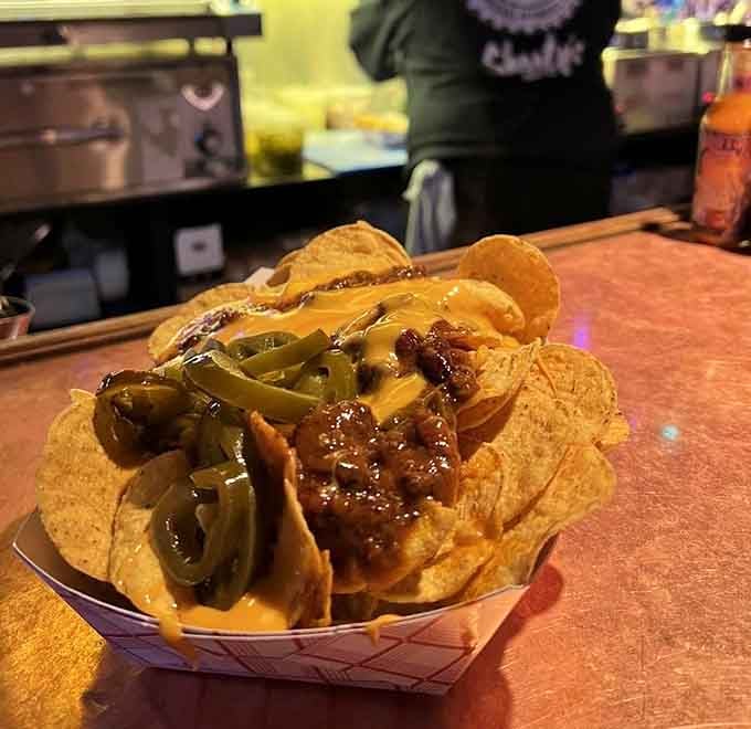 Hot dog nachos shouldn't work this well, yet here we are, living in a world of delicious possibilities.