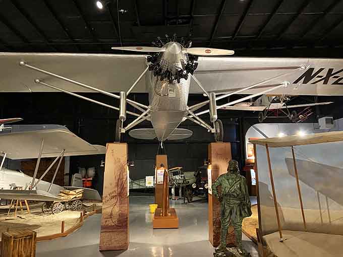 Early aviation displays that show how brave (or possibly crazy) those first pilots really were back then.