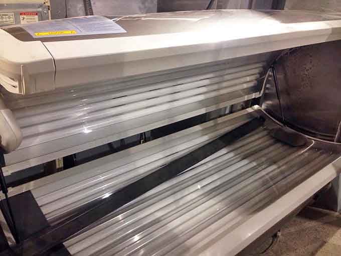 Even unexpected items like this tanning bed find their way here&mdash;proof that literally everything deserves a second chance.