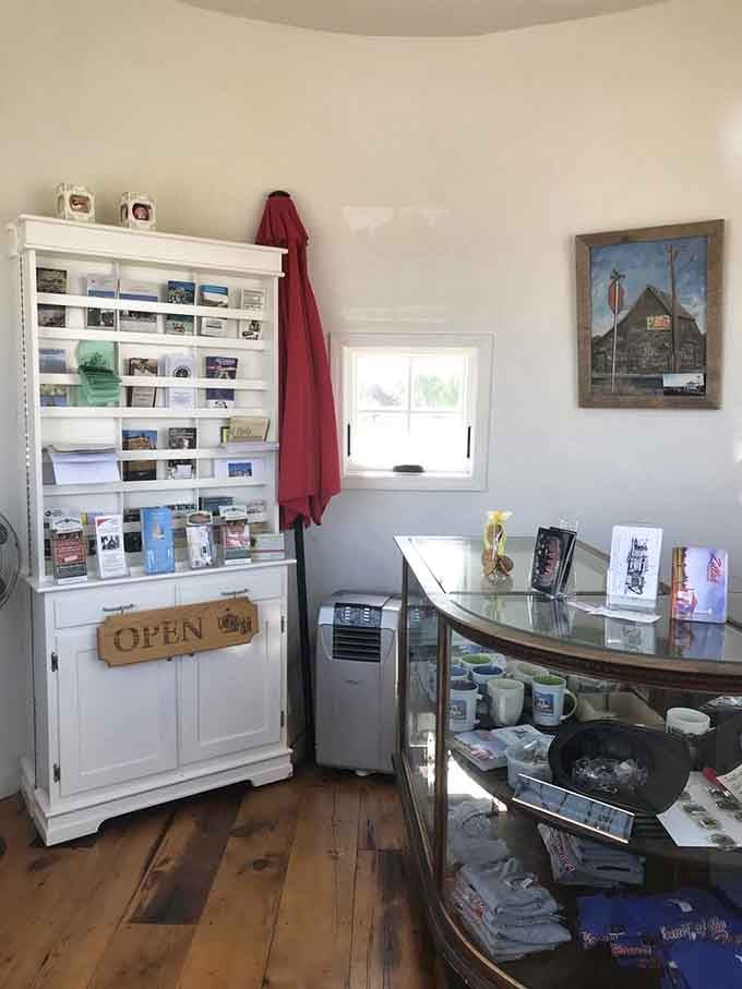 Step inside to discover local brochures and memorabilia celebrating this wonderfully weird slice of Washington State history.