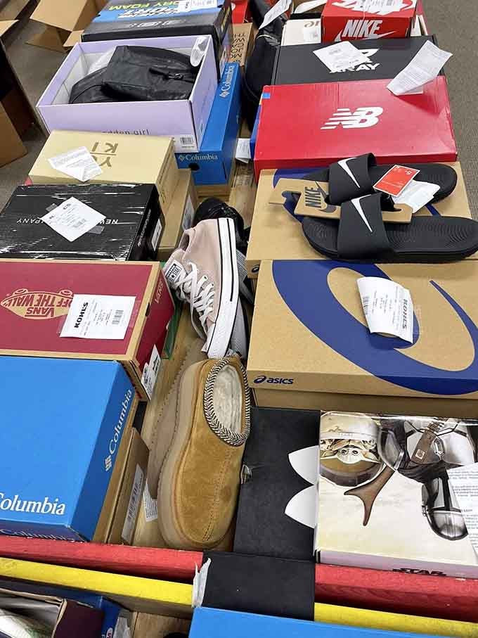 Nike, New Balance, Columbia, all the brands your feet recognize at prices your wallet will love.