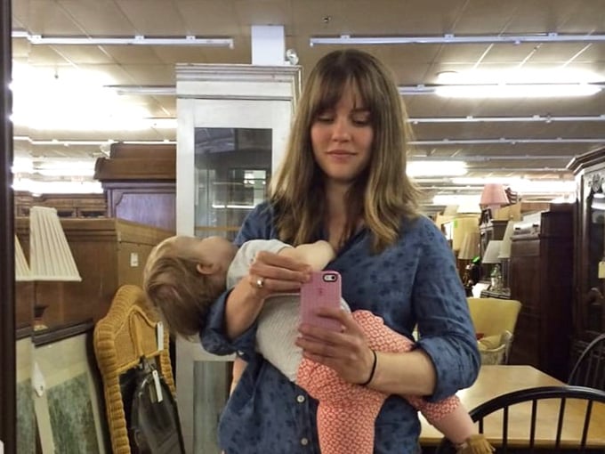 The store's spacious aisles offer plenty of room to browse while surrounded by furniture from every era imaginable.