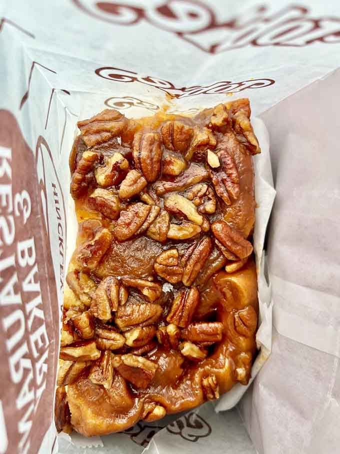 Pecans on a cinnamon roll? That's the kind of overachieving we can all support enthusiastically.