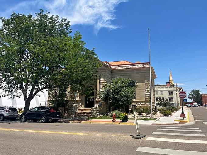 Trinidad Carnegie Public Library: where Andrew Carnegie's legacy meets small-town charm in the most delightful way possible.