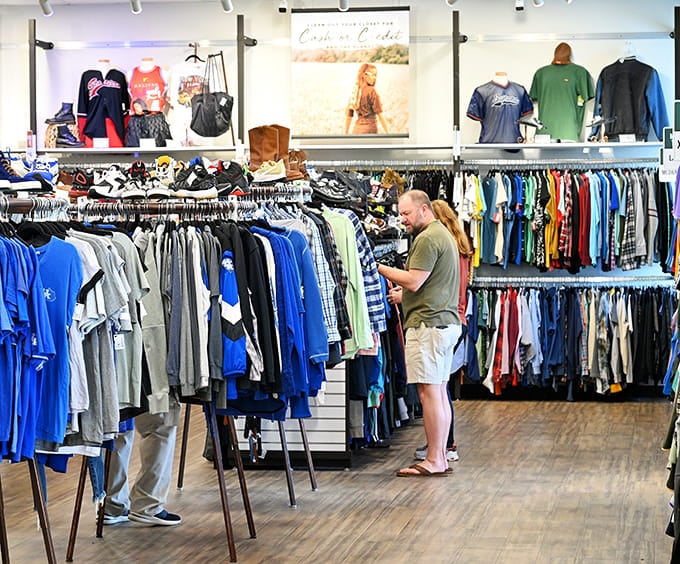 Real shoppers hunting real deals, living their best budget-conscious lives while looking absolutely fabulous doing it.