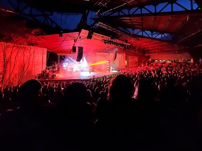 The Gerald R. Ford Amphitheater hosts world-class performances where the mountains provide better acoustics than any concert hall could.