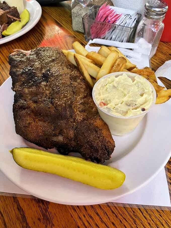 That smoke ring and perfectly rendered fat tell you everything you need to know about proper low-and-slow technique.