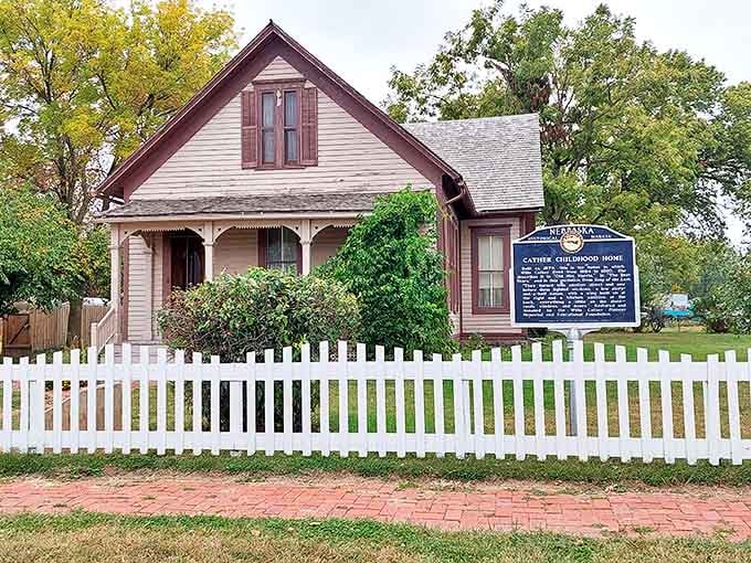 Behind that charming white picket fence sits the modest childhood home that nurtured one of America's literary treasures &ndash; proof that greatness can bloom anywhere.