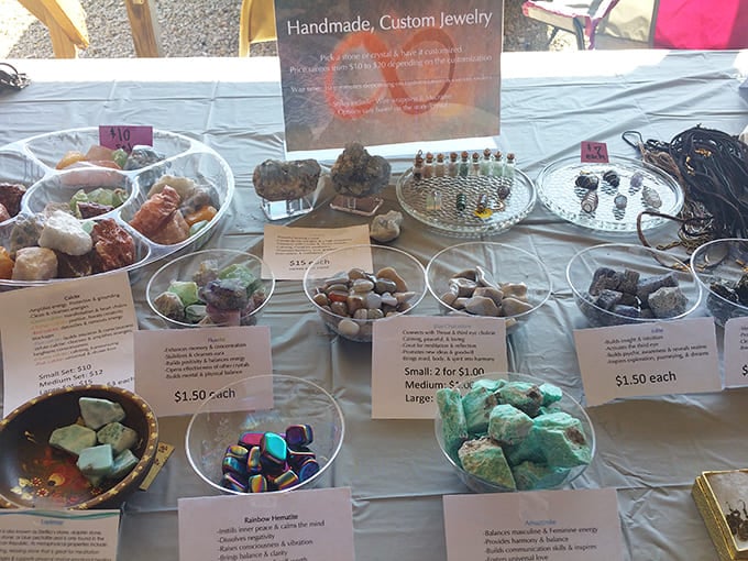 Nature's treasures transformed into wearable art. Each stone tells a story that now continues around someone's neck or wrist.