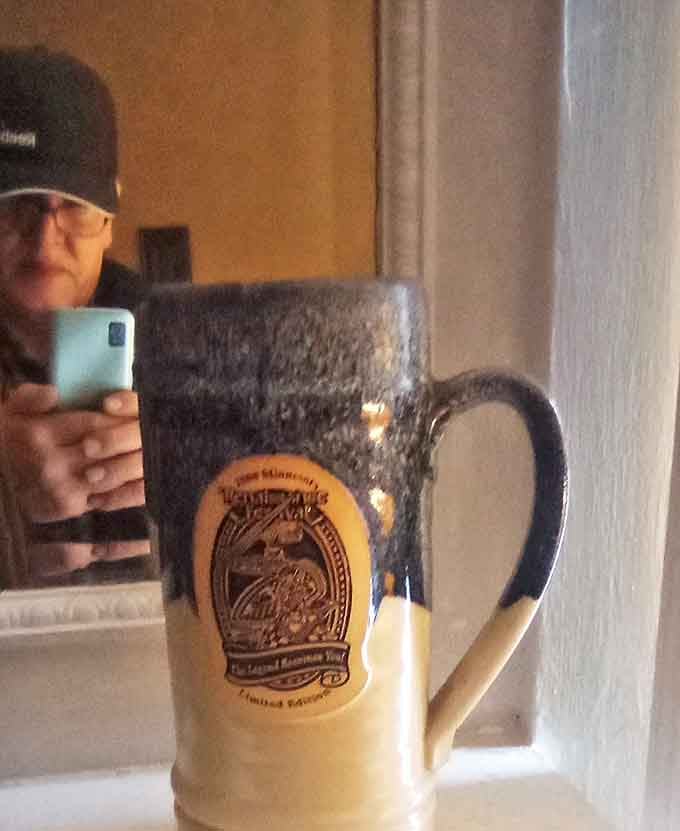 A collection of glassware and ceramics that tells more stories than your grandmother after her second glass of sherry.