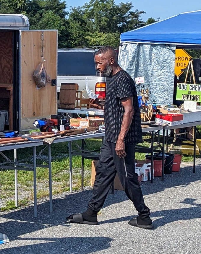 The outdoor section buzzes with serious shoppers examining merchandise. Every aisle holds potential discoveries worth the hunt.