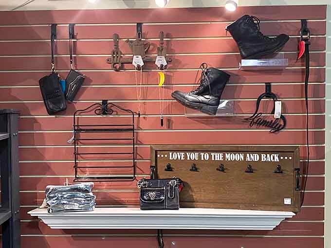 Where fashion meets function with a dash of whimsy. These boots and hooks aren't just storage solutions &ndash; they're lifestyle statements waiting to happen.