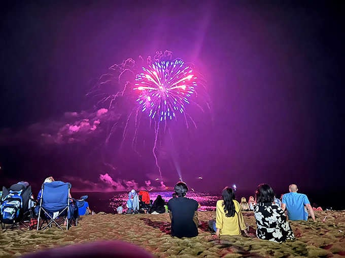 Who needs Broadway when Mother Nature puts on her own spectacular light show? Salisbury's summer fireworks turn the beach into the best seat in the house.
