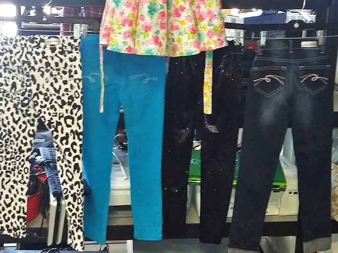 The fashion rainbow! From leopard print to turquoise pants, someone's fashion regret becomes your statement piece for less than a fancy coffee.