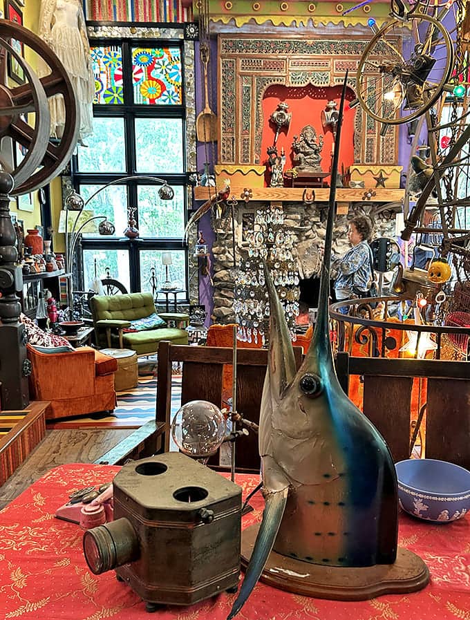 Treasures upon treasures&mdash;this room showcases the fine line between "collector" and "magnificent obsessive" with spectacular results.