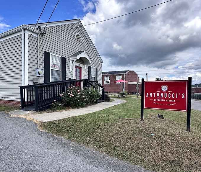 Antonucci's cottage-like charm suggests they take the "home" in homemade pizza quite literally.