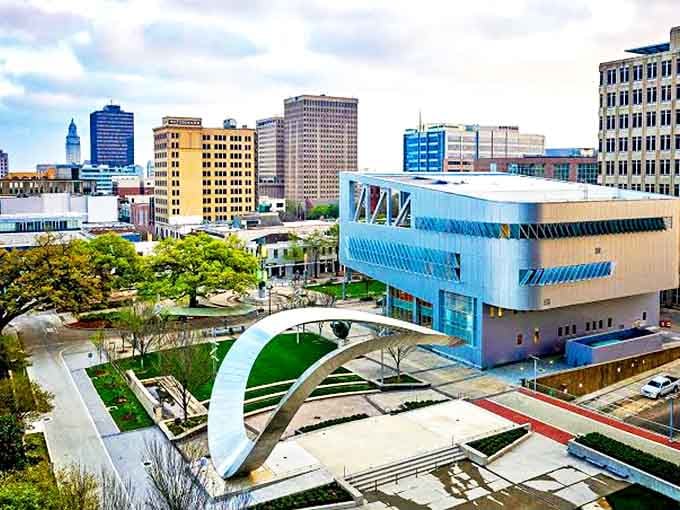 Baton Rouge's skyline proves state capitals can still be surprisingly wallet-friendly.