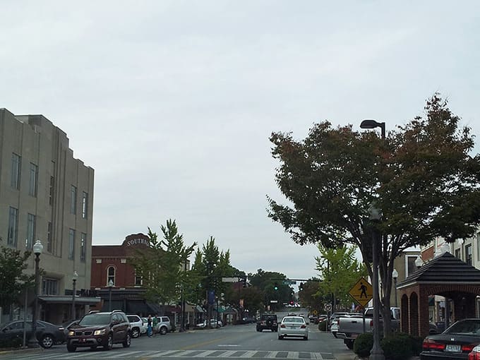 Downtown streets lined with mature trees offer shade and character that money simply can't buy anywhere else.