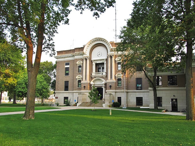 Holdrege's stately buildings frame a downtown where affordability meets small-town hospitality, no password or minimum balance required.