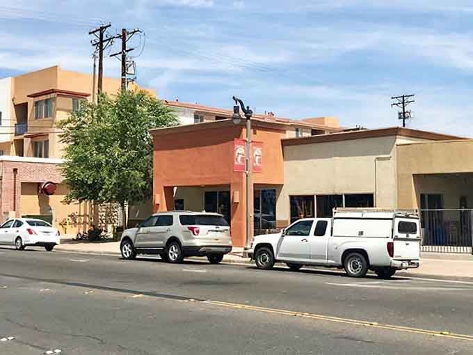 Desert sunshine bathes Imperial's civic buildings, where the cost of living lets your savings account finally catch its breath.