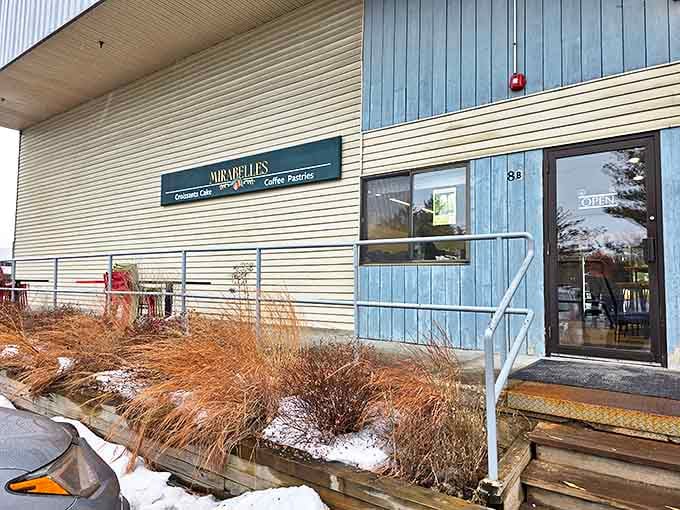 Mirabelles may look unassuming from the outside, but inside lurks some of Vermont's most sophisticated pastry craftsmanship. Don't judge this book by its cover!