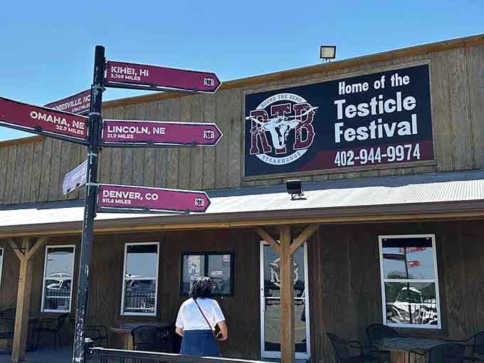 Round the Bend Steakhouse proudly announces its unique festival. Where else can you celebrate such a specific part of the cow?