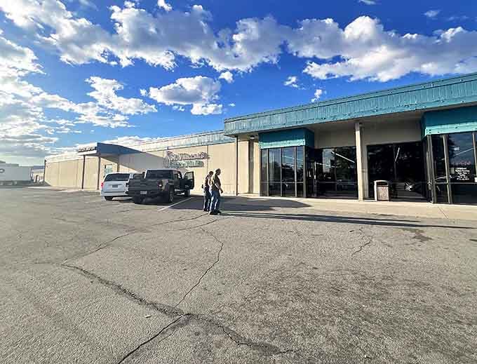 Don't let the plain exterior fool you &ndash; St. Vincent's Thrift Store holds treasures beyond imagination inside.