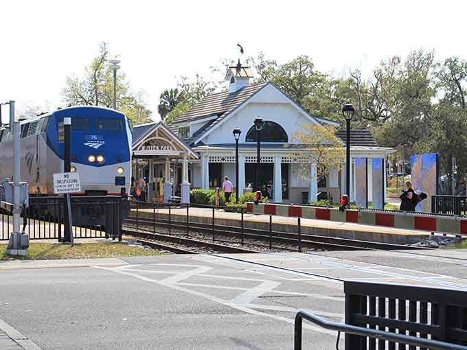 That vintage train station with its graceful arches welcomes visitors just like it did generations before us.