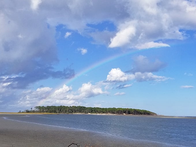 When a rainbow appears over your private island paradise, you know you've found something truly special and rare.