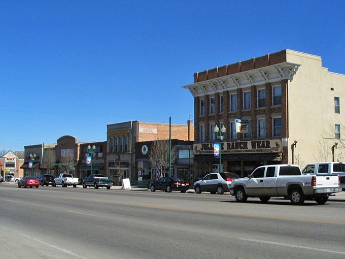 The charming streetscape of Cedar City offers a perfect blend of historic architecture and small-town hospitality.