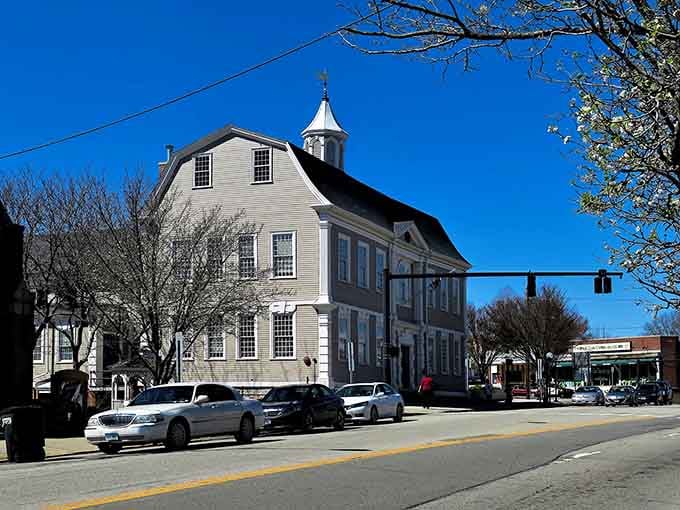 Colonial architecture meets modern life on this tree-lined street, where history isn't just preserved but actively lived in daily.