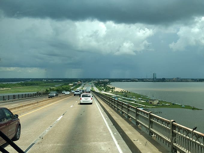 The Causeway stretches across Lake Pontchartrain, connecting affordable Sulphur to adventure without breaking your retirement budget. Louisiana's natural beauty comes free of charge.