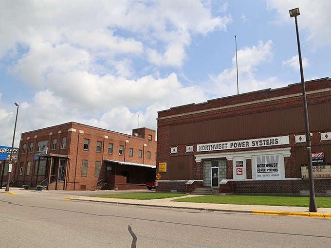 Thief River Falls' charming downtown looks like it was plucked from a movie set, where brick buildings and vintage storefronts create that perfect small-town atmosphere.