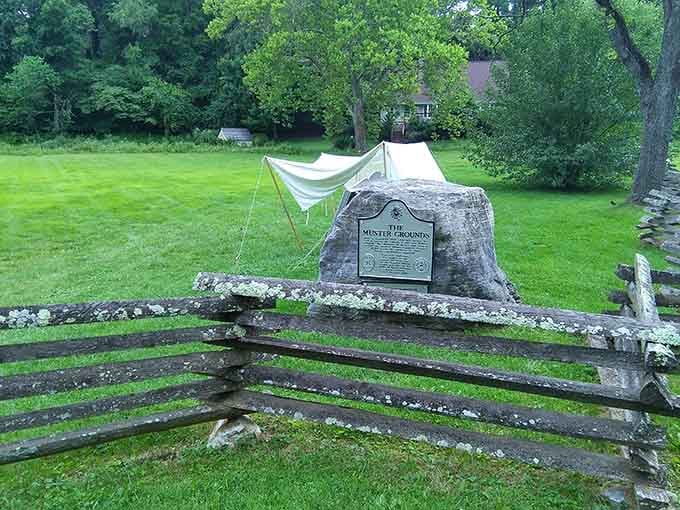 The Muster Grounds remind us that history happened in beautiful places, not just dusty textbooks.