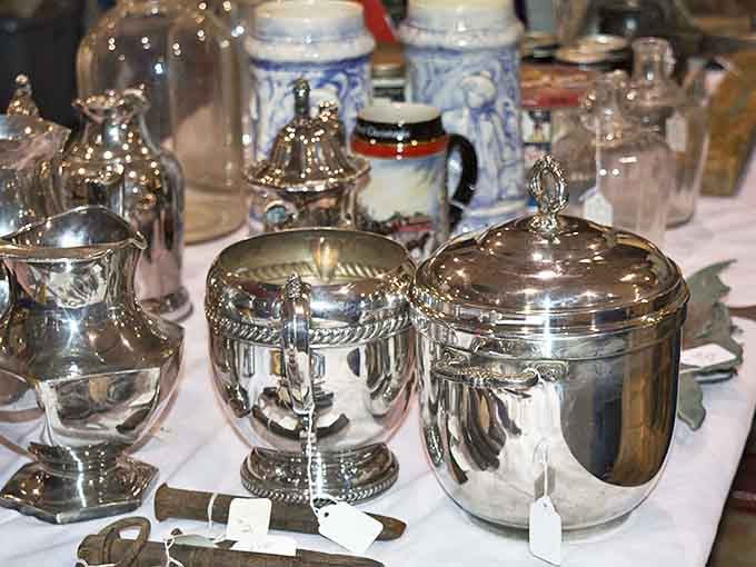 Silver treasures that whisper of elegant dinner parties from bygone eras&mdash;just imagine the stories these serving pieces could tell if they could talk.