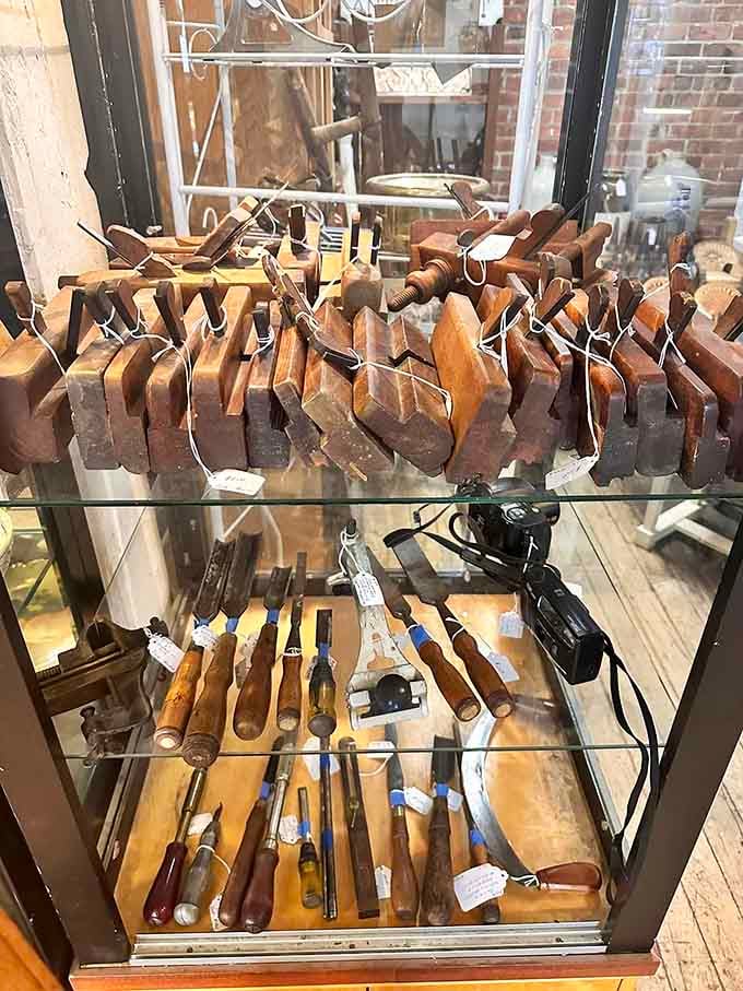 Old woodworking tools remind us that people once built things by hand, and somehow everything didn't fall apart.