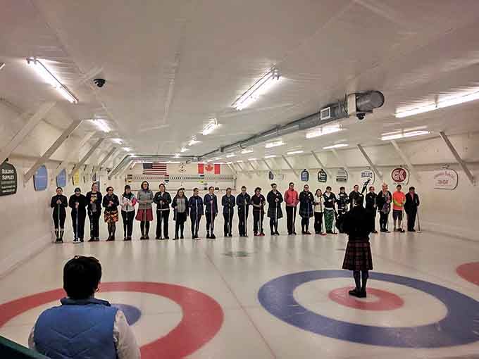 The Belfast Curling Club brings Olympic-level coolness to midcoast Maine. It's shuffleboard's sophisticated cousin that somehow involves both brooms and ice.