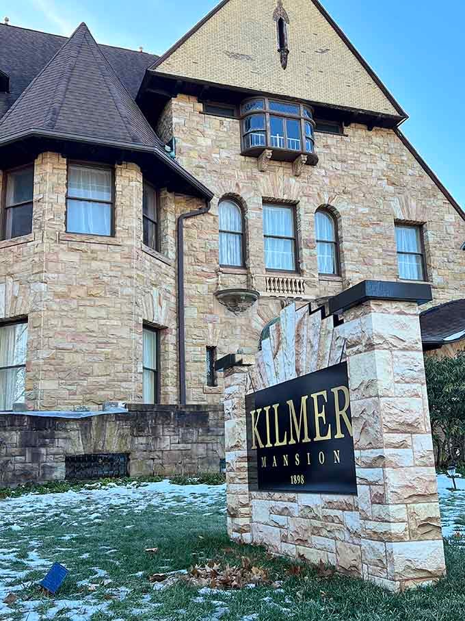 The Kilmer Mansion stands as proof that people once built homes with actual personality instead of beige suburban sameness.