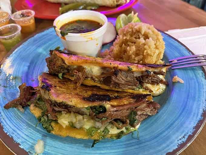 Birria tacos aren't just a meal&mdash;they're an experience. Crispy tortillas, tender beef, and that magical consomm&eacute; for dipping create the perfect bite.