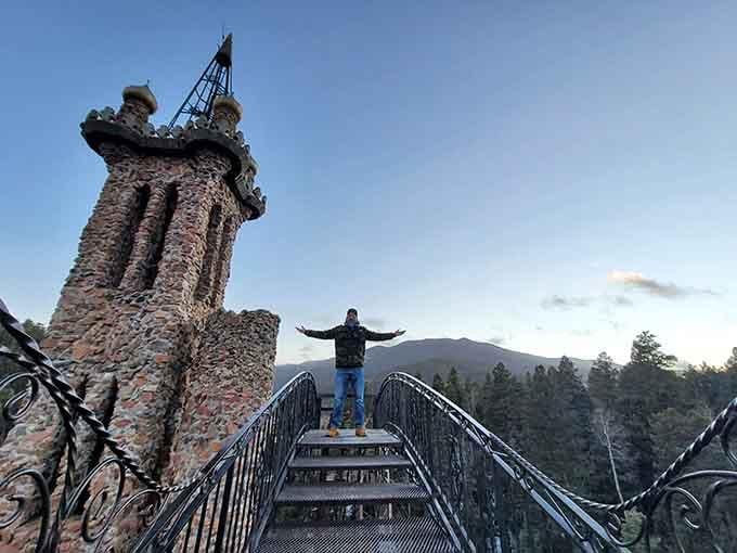 Standing atop a hand-built castle beats any corporate team-building exercise you've ever endured at work.
