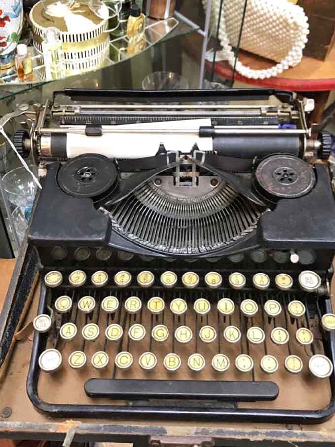 This typewriter has written more stories than most modern laptops, and it never needed a software update.