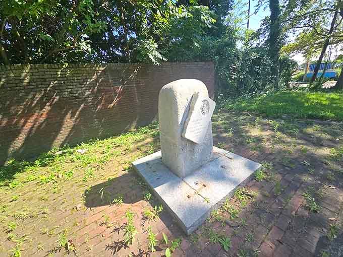 This modest marker commemorates where Pennsylvania's story truly began, long before Philadelphia got all the attention and glory.