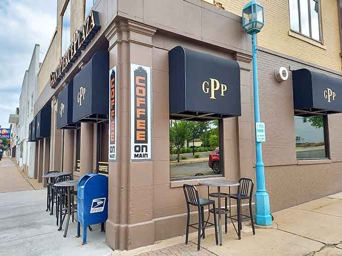 Coffee on Main serves up that essential morning fuel in a classic storefront where conversations flow as freely as the caffeine.