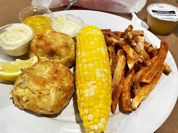 These crab cakes are what dreams are made of&mdash;almost entirely crab meat with just enough binding to keep them from falling apart on the journey to your mouth.