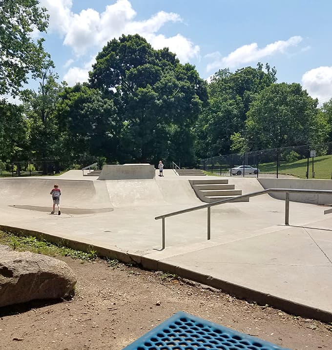 This skate park proves Crawfordsville knows how to keep the young folks entertained between museum visits.