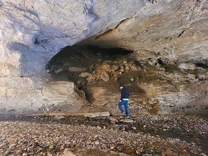 Standing inside this limestone cathedral makes you realize Mother Nature is the ultimate interior designer.