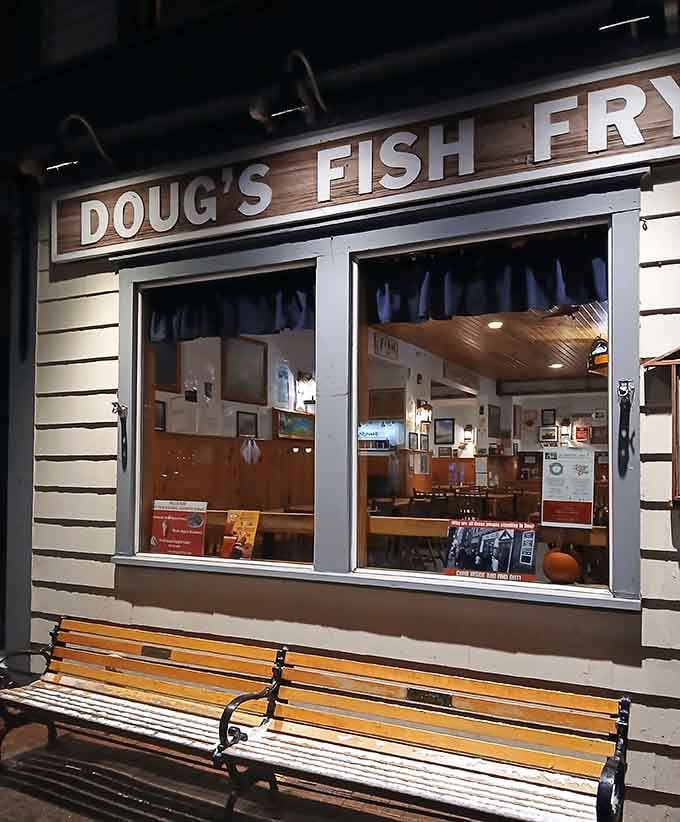 Doug's Fish Fry—where the line outside is practically a local seal of approval. Worth the wait every single time.